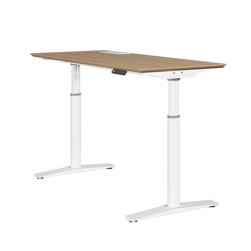 Melamine Board Materials Standing Table Electric Height Adjustable ...