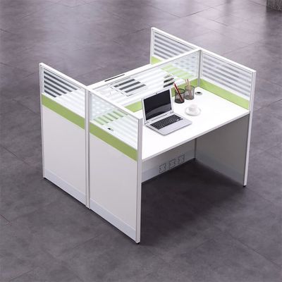 Cubicle Office Workstation Desks Call Center 2400mm 4 Person ...