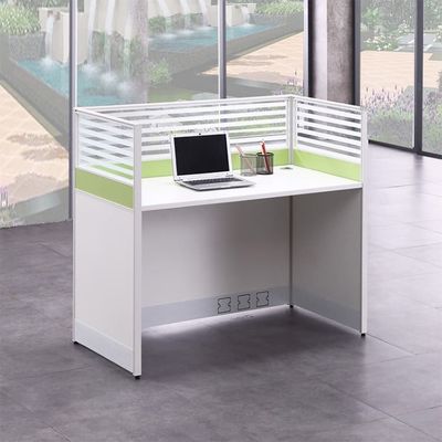 Cubicle Office Workstation Desks Call Center 2400mm 4 Person ...