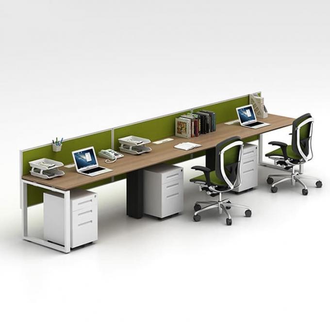 OEM Office Workstation Desks Cubicle 3 Person Workstation