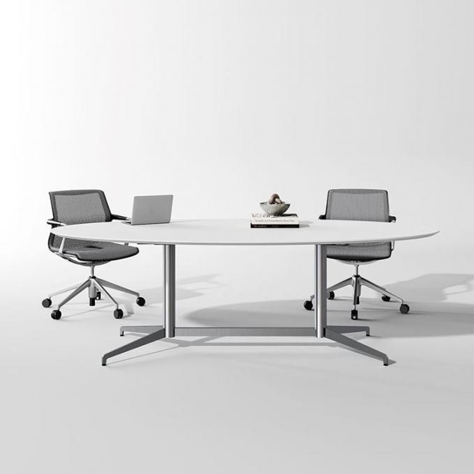 70.8" Oval Boardroom Table | 4-Person Conference Table