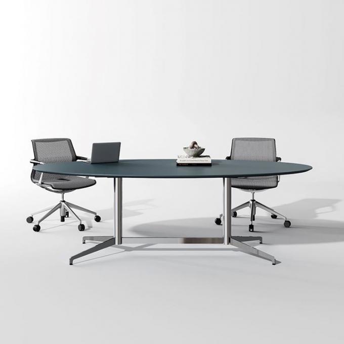 70.8" Oval Boardroom Table | 4-Person Conference Table